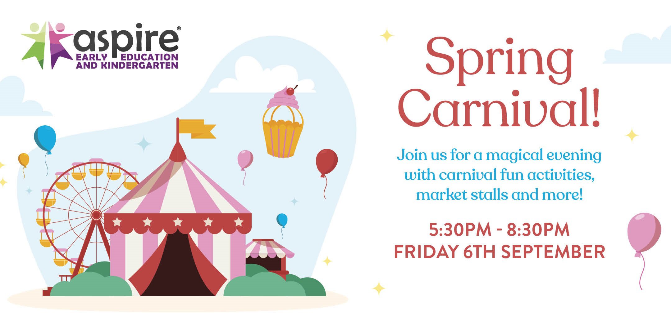 Join us at Aspire Pakenham's Spring Carnival Event | Aspire Early Learning